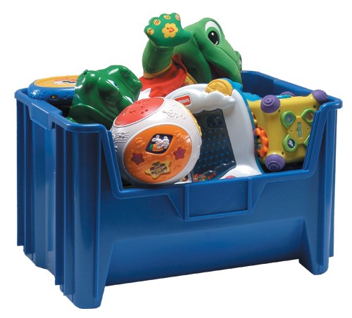 Stacking Toy & Garage Storage Stackable Containers - QGH700